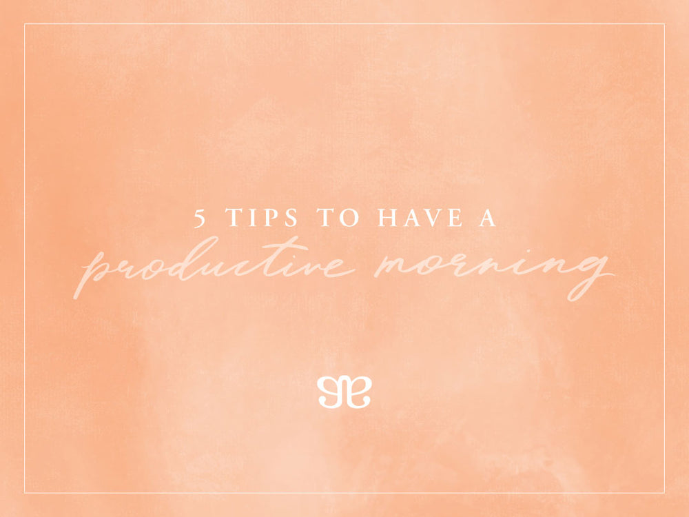 5 Ways To Have a Productive Morning - Albion Fit