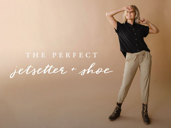 THE PERFECT JETSETTER + SHOE - Albion Fit