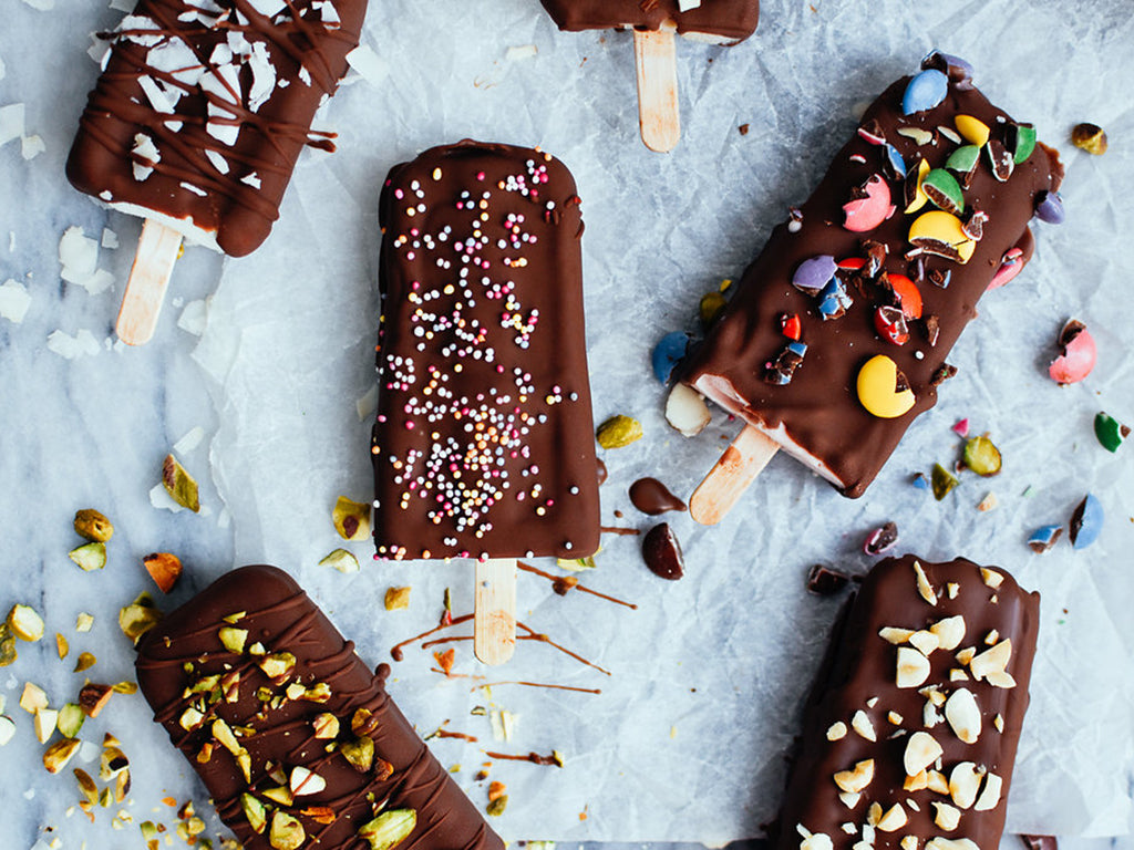 TASTY TUESDAY: Chocolate Dipped Popsicles - Albion Fit