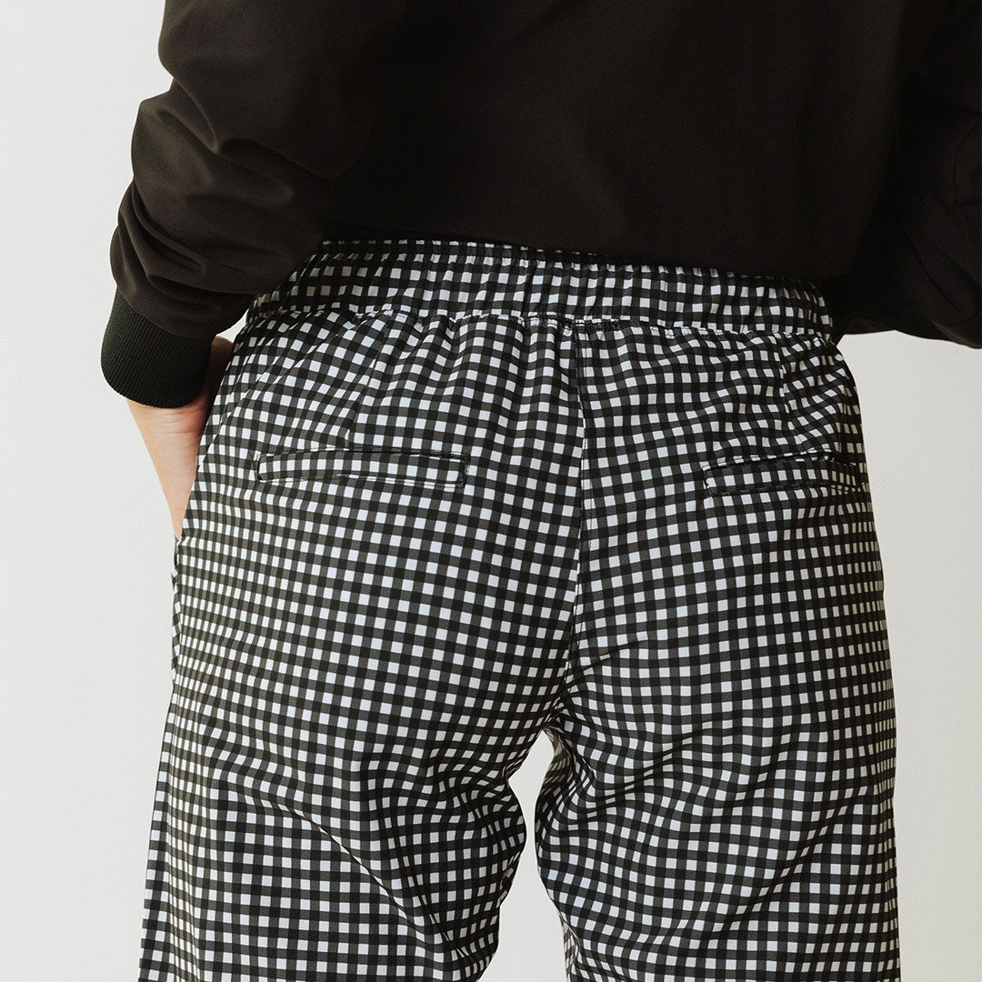 Black Check Jetsetters - Albion Fit