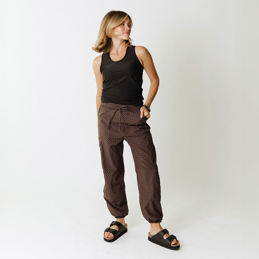Jetsetter Cargo Joggers, Wicker - Albion Fit