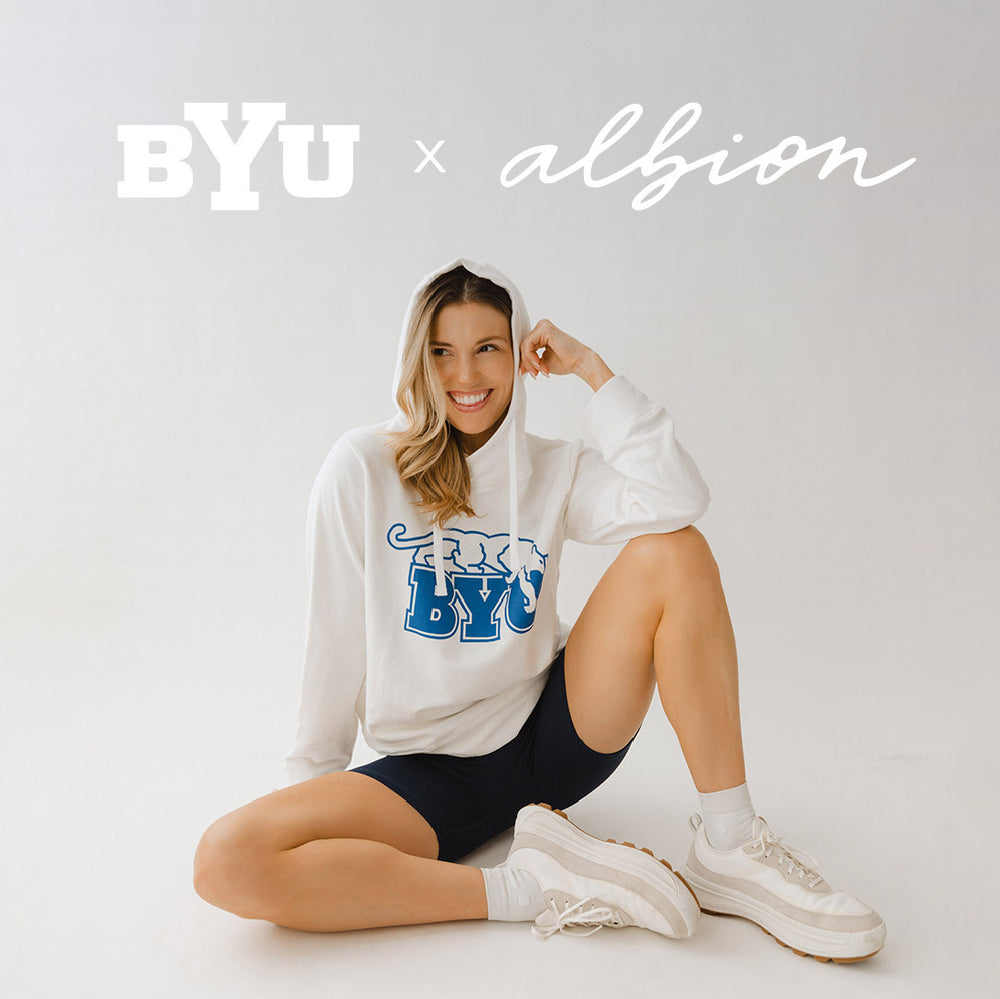 BYU Cougars + Albion Fit Clothing Collection