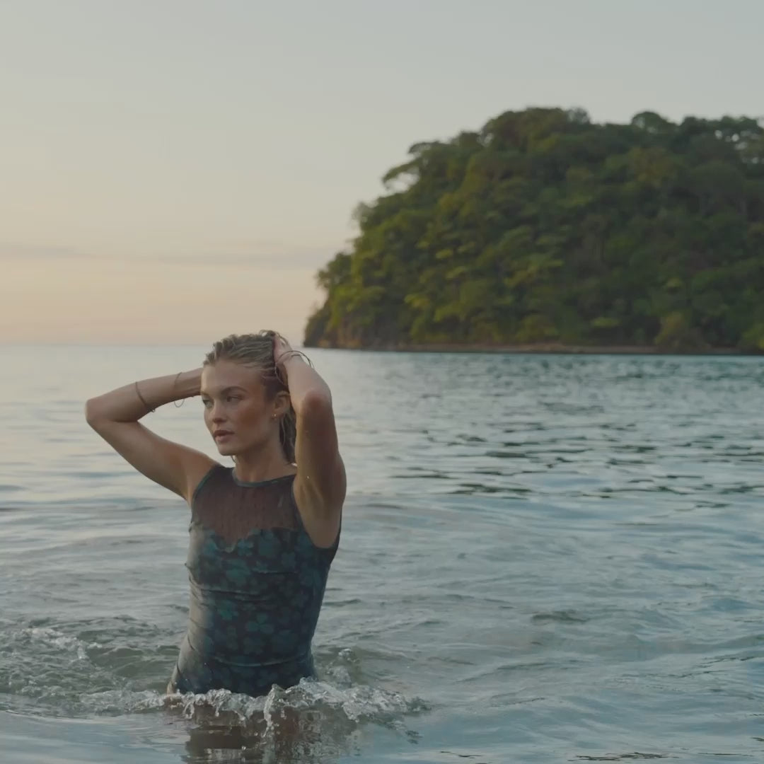 The Maria One-Piece, Sea Petal - Albion Fit