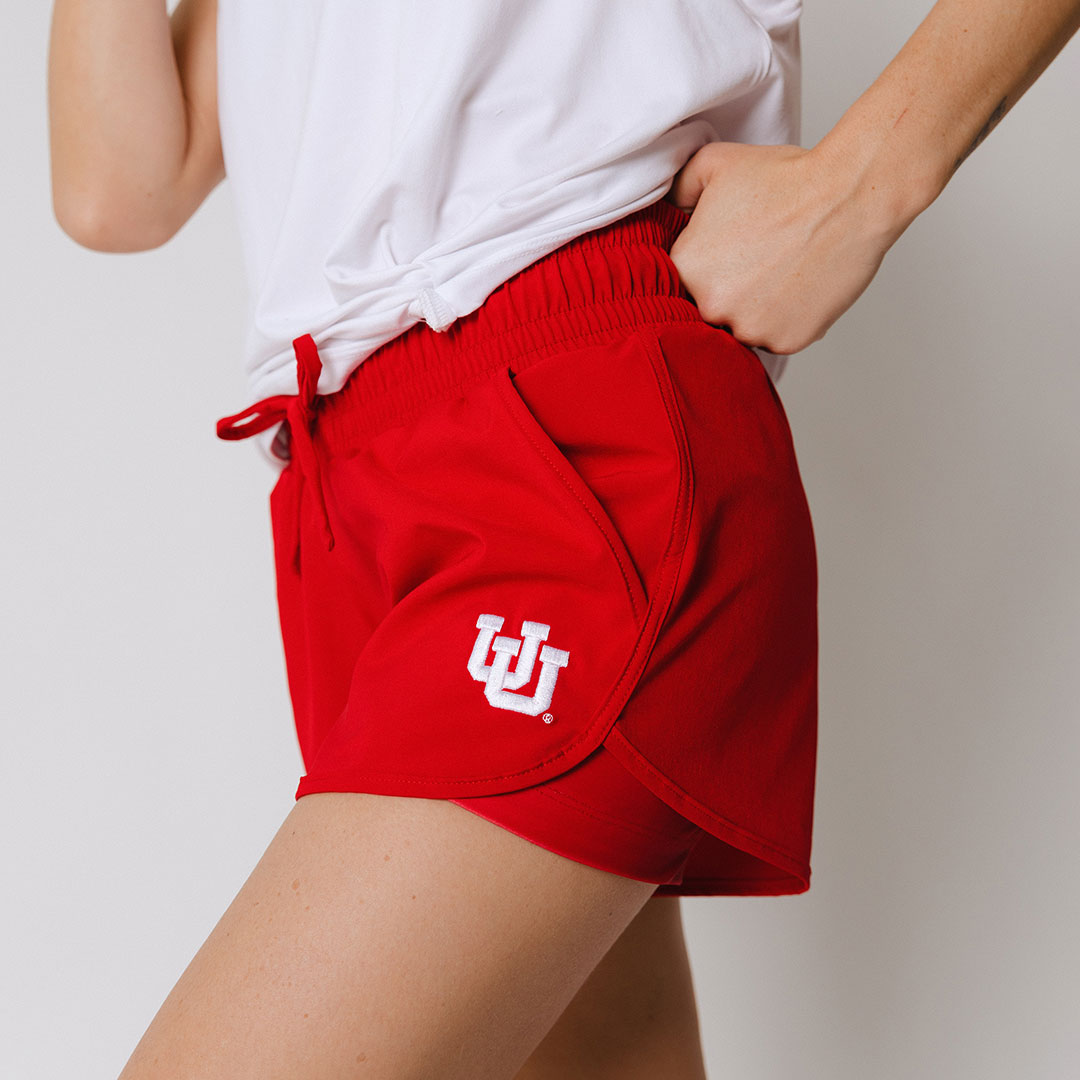 Utah Lunge Shorts, Crimson - Albion