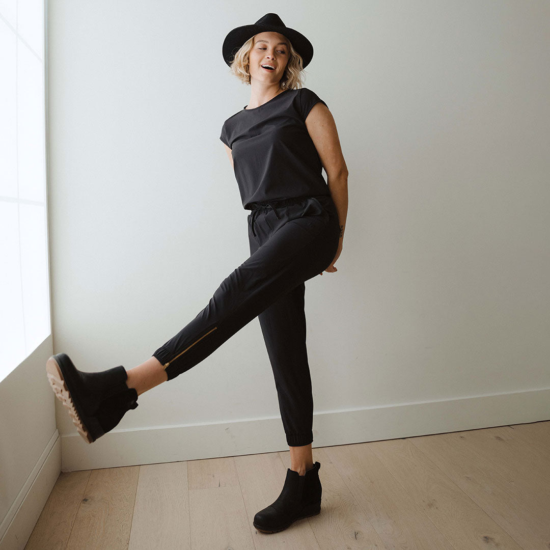 Women's Black Jumpsuit | Albion Fit
